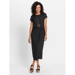 WITT WEIDEN Jerseykleid in schwarz | Gr.: 42