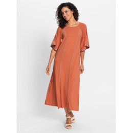 WITT WEIDEN Jersey-Kleid in papaya | Gr.: 40