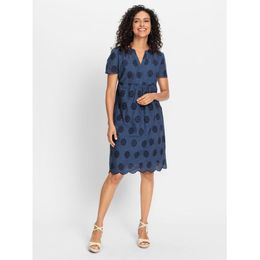 WITT WEIDEN Tunika-Kleid in jeansblau | Gr.: 38