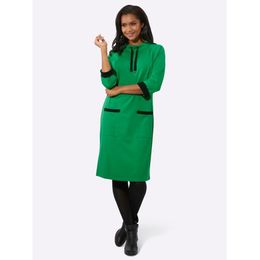 WITT WEIDEN Jersey-Kleid in grasgr&uuml;n | Gr.: 46