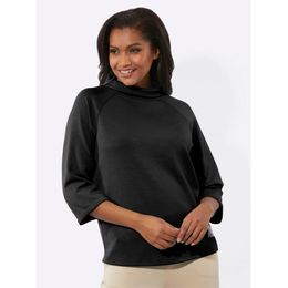 WITT WEIDEN 3/4-Arm-Shirt in schwarz | Gr.: 38