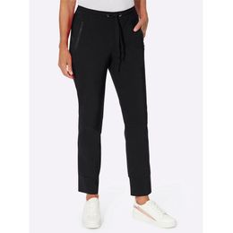 WITT WEIDEN Schlupfhose in schwarz | Gr.: 24