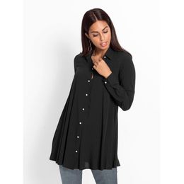 WITT WEIDEN Longbluse in schwarz | Gr.: 38