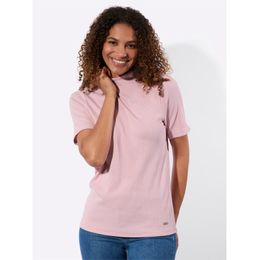WITT WEIDEN Stehkragenshirt in ros&eacute; | Gr.: 38