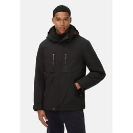 Camel Active teXXXactive Jacke mit abnehmbarer Kapuze in Schwarz | Gr.: 54