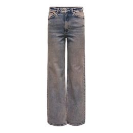 Only Jeans mit weitem Bein in Dark Blue Denim | Gr.: W29/L32