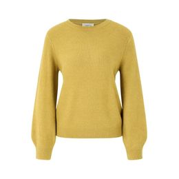Cartoon Strickpullover mit Rundhalsausschnitt in Burnished Gold | Gr.: 44