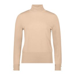 Betty Barclay Rollkragenpullover langarm in Beige | Gr.: 38