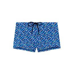 HOM Badehose Swim Shorts Socoa in navy print | Gr.: XL