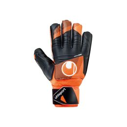 Uhlsport Torwarthandschuhe RESIST+ FLEX FRAME in orange/schwarz | Gr.: 9