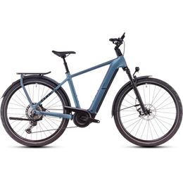 Cube Kathmandu Hybrid SLX 800 | Gr. 54 cm | Aluminium E-Trekkingbike Blau