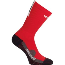 Uhlsport Socke "Tube It Socks" in Rot | Gr.: 33-36