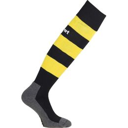 Uhlsport Socke "Team Pro Essential Stripe Socks" in Schwarz | Gr.: 45-47