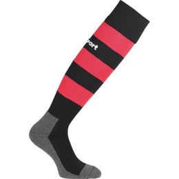 Uhlsport Socke "Team Pro Essential Stripe Socks" in Schwarz | Gr.: 41/44