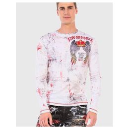 Cipo & Baxx Cipo & Baxx Sweatshirts in WHITE | Gr.: S