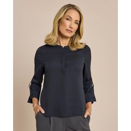 THOMAS RATH Bluse mit versteckter Knopfleiste