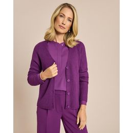 THOMAS RATH Cardigan Patentstrick