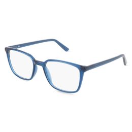 Fielmann JIL 035 CL RON Brille Herren | Fassung: Vollrand, Quadratisch, Blau Transparent