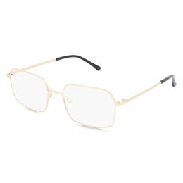 Fielmann MO 001 CL MATTHIAS Brille Herren | Fassung: Vollrand, Quadratisch, Gold Glänzend