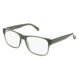 Fielmann LN 056 FLEX CL MARIO Brille Herren | Fassung: Vollrand, Quadratisch, Grün Transparent