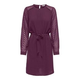 Only Kleid 'ONLMETTE' Damen Größe 34 brombeer Winterkleid