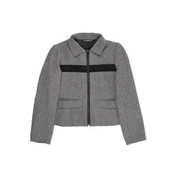 K by KARL LAGERFELD Karl Lagerfeld Jacke M&auml;dchen Gr&ouml;&szlig;e 110 hellgrau / schwarz