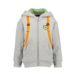 Blue Seven Zip-Up Hoodie boy Grey size 128