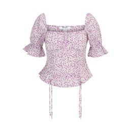 Dorothy Perkins Petite Bluse Damen Gr&ouml;&szlig;e L gr&uuml;n / lila / orchidee / wei&szlig;