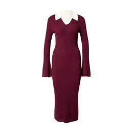 Noella Kleid 'Livvy' Damen Gr&ouml;&szlig;e XS weinrot / wei&szlig;