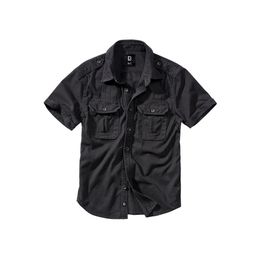 Brandit Button Up Shirt male Black size 4XL