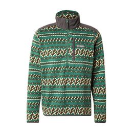 Columbia Sportpullover 'Weather' Herren Größe XXL grün / oliv / weiß