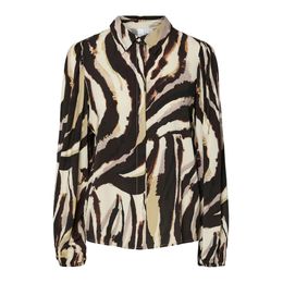 Y.A.S YAS Bluse 'YASASINA' Damen Größe XXXL creme / kitt / schwarz