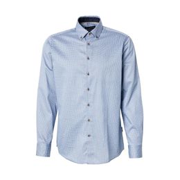 Bugatti Button Up Shirt male Blue size XL