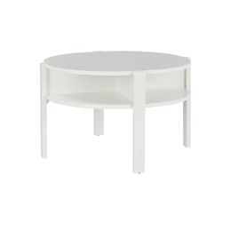 Höffner Couchtisch Corno ¦ weiß ¦ Maße (cm): H: 45,5 Ø: 74.4 » Höffner