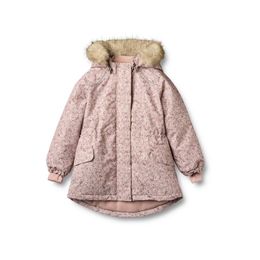 Wheat Funktionsjacke 'Mathilde' Mädchen Größe 122 grau / pink / altrosa