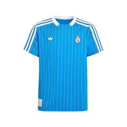 adidas originals Fußballtrikot 'Real Madrid' Jungen Größe 128 himmelblau / weiß