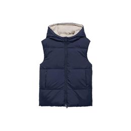 Mango Kids Weste 'Gerard' Jungen Gr&ouml;&szlig;e 152 creme / navy