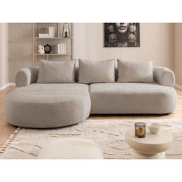 Home Affaire Ecksofa »LUSSAC L-Form Design-Sofa mit Zierkissen, Maße B/T/H: 257/159/78 cm« hoher Sitzkomfort und modernes Design, Sofa ohne...