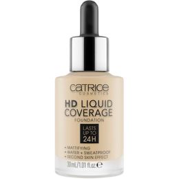 Catrice Foundation »HD Liquid Coverage Foundation« mit leichter Textur Fair Beige Hohe und gleichzeitig natürliche Deckkraft