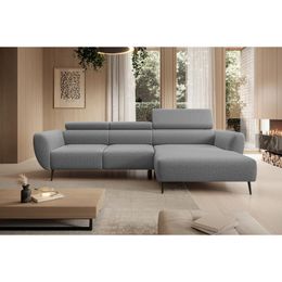 WERK2 Ecksofa »Alisson, mit elektrischer Sitztiefenverstellung, L-Form, Breite 277 cm« Alisson – flexibler Komfort mit modernem Design und smarten...
