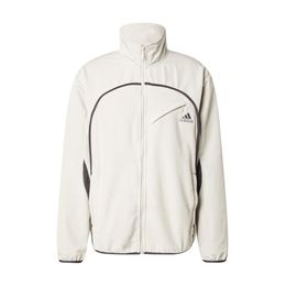 adidas originals Fleecejacke Herren Gr&ouml;&szlig;e XXL elfenbein / dunkelgrau