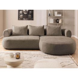 Home Affaire Ecksofa »LUSSAC L-Form Design-Sofa mit Zierkissen, Maße B/T/H: 257/159/78 cm« hoher Sitzkomfort und modernes Design, Sofa ohne...