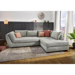 Jockenhöfer JOCKENHÖFER GRUPPE Ecksofa »Rascasse, L-Form, Rampenotik im modernen Design« alle Kissen inklusive, rechts oder links montierbar, XXL-Breite: 322cm...