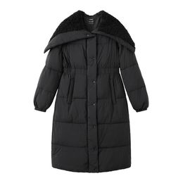 Mango Winter Coat 'SHEARLIN' female Black size L