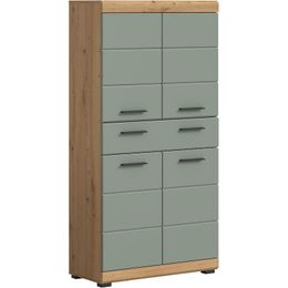 Inosign Midischrank »SIENA, Breite 74cm, 4 Türen, 1 Schubkasten, 4 Fächer, MDF-Front« TOPSELLER!, in verschiedenen Farben erhältlich, Badmöbel,...