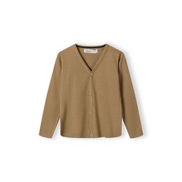 MINOTI Strickjacke Jungen Gr&ouml;&szlig;e 104/110 camel