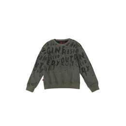 KOROSHI Pullover Jungen Gr&ouml;&szlig;e 152 khaki / schwarz