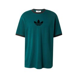 adidas originals T-Shirt 'Adicolor 2000s Cali' Herren Gr&ouml;&szlig;e XL petrol / schwarz