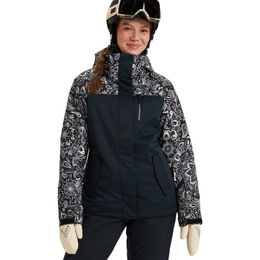 Roxy Snowboardjacke »Jetty« Black Bandanas M M Passform: Regular Fit
