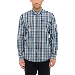 Mustang Langarmhemd »Herren Style Chester« Bunt 12783 M - US-Größen US-Größen M Regular Fit